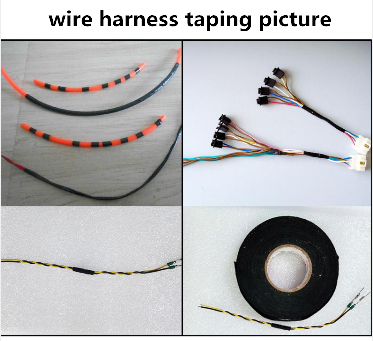 Handheld wire harness tape wrapping machine for cable